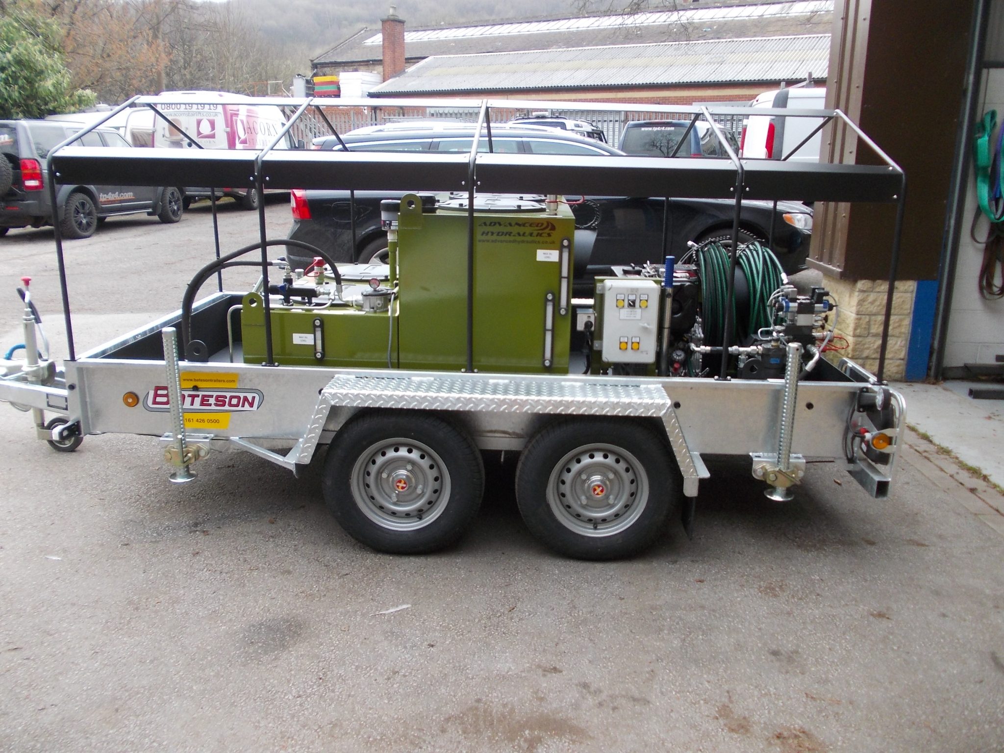 Hydraulic Flushing Unit for Remote Equipment Maintenance - Advanced ...