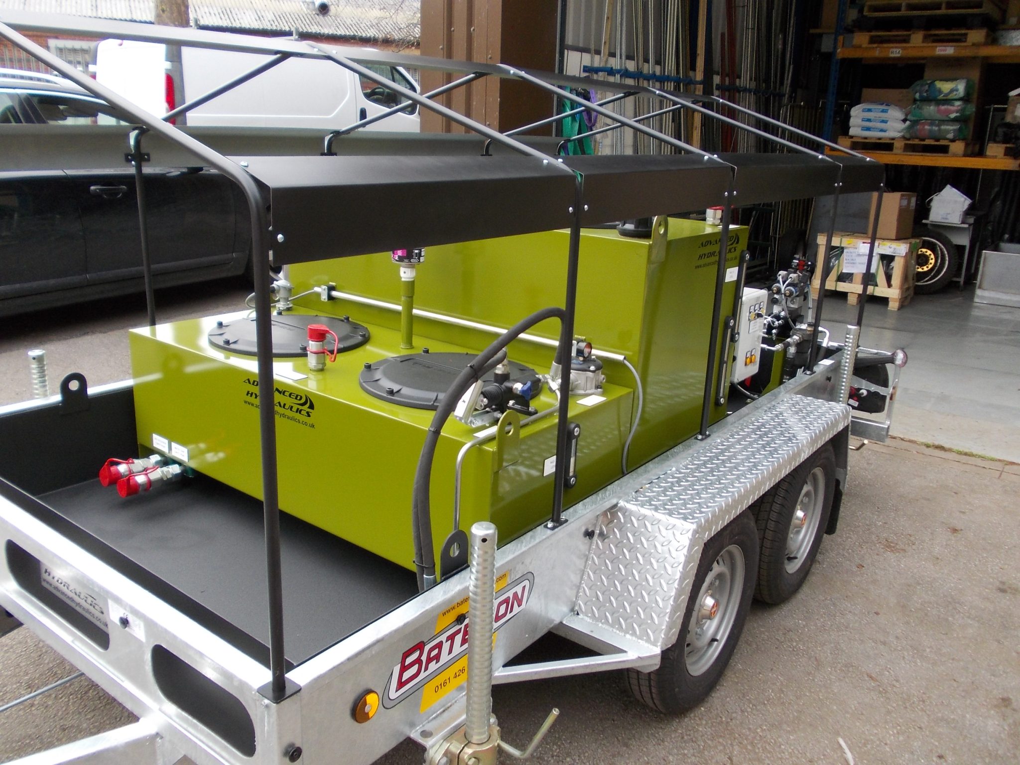 Hydraulic Flushing Unit for Remote Equipment Maintenance - Advanced ...