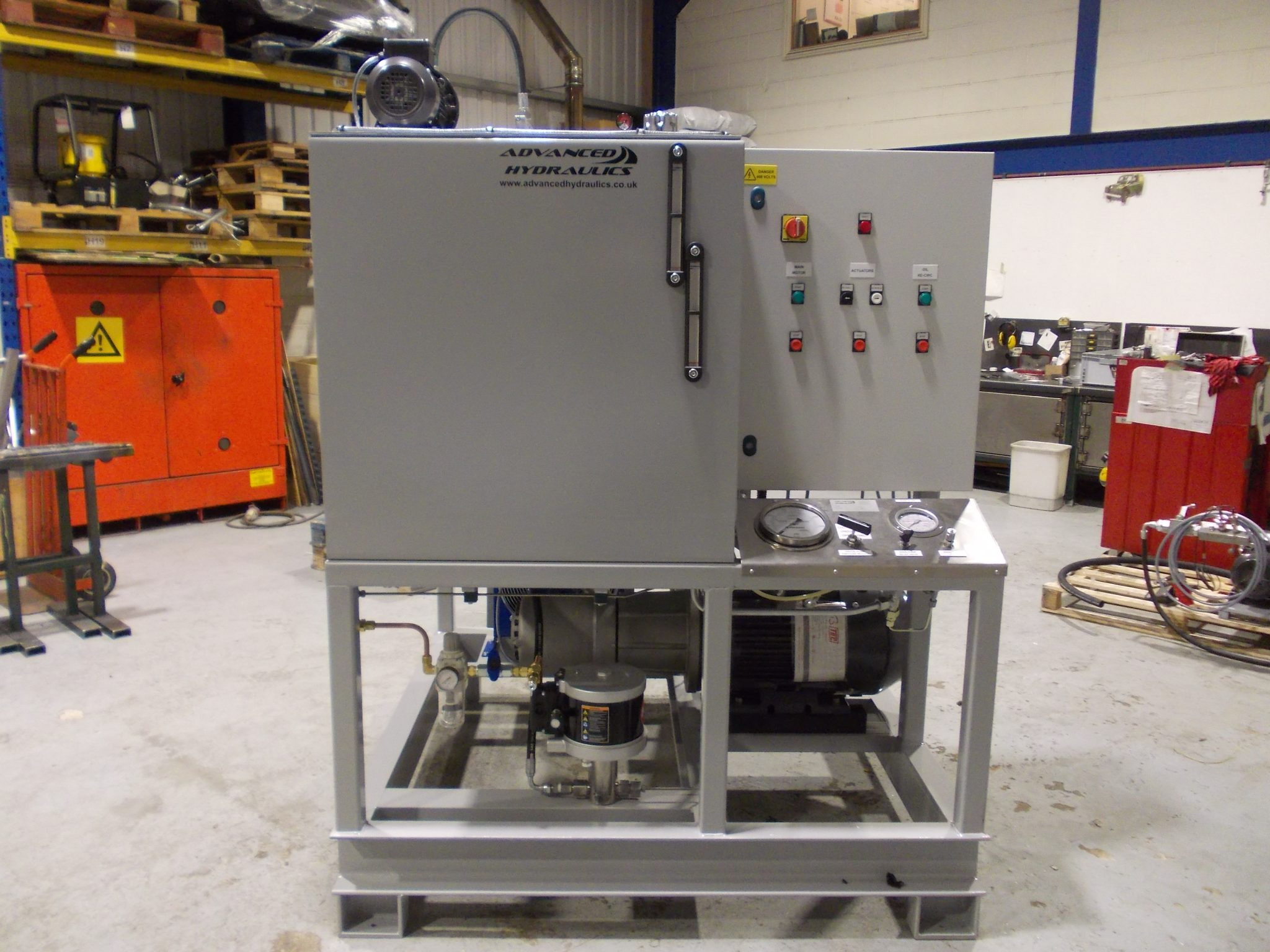 High pressure hydraulic test rig - Advanced Hydraulics